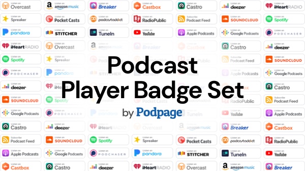 Download Your Free Podcast Icon and Button Set! | Podpage